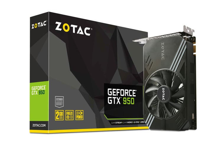 ZOTAC GeForce® GTX 950 Low Power Edition | ZOTAC