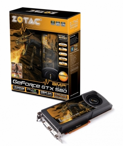 GTX 580AMP! Edition | ZOTAC
