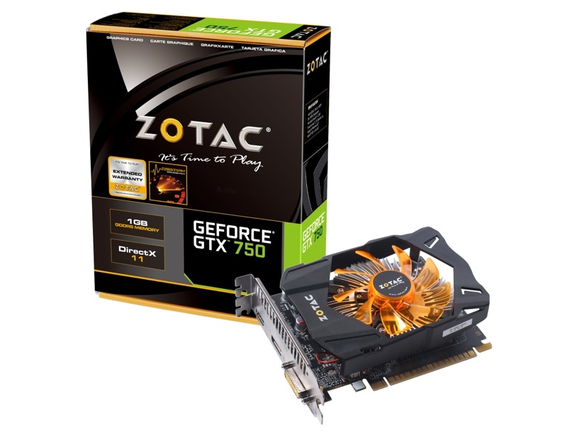 GeForce® GTX 750 1GB | ZOTAC