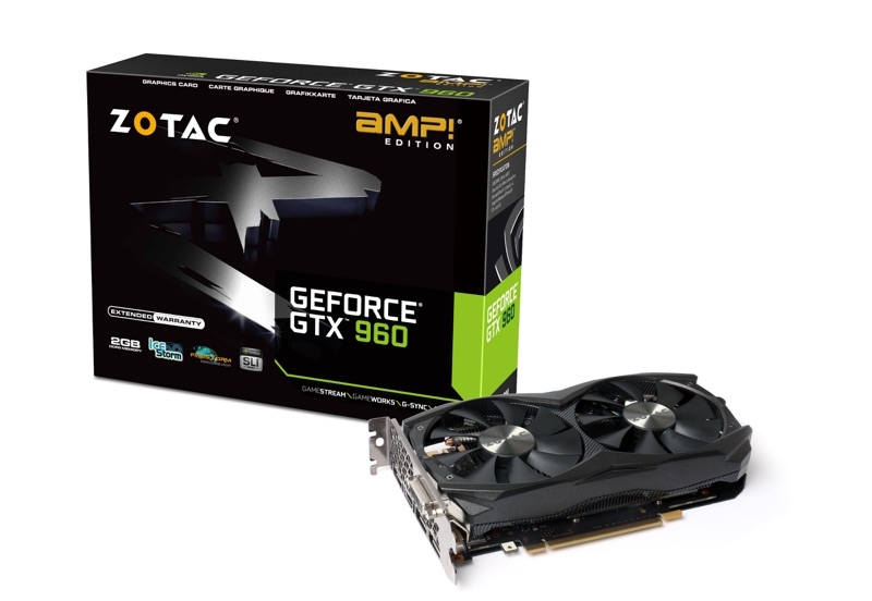 GeForce® GTX 960 AMP! 2GB | ZOTAC