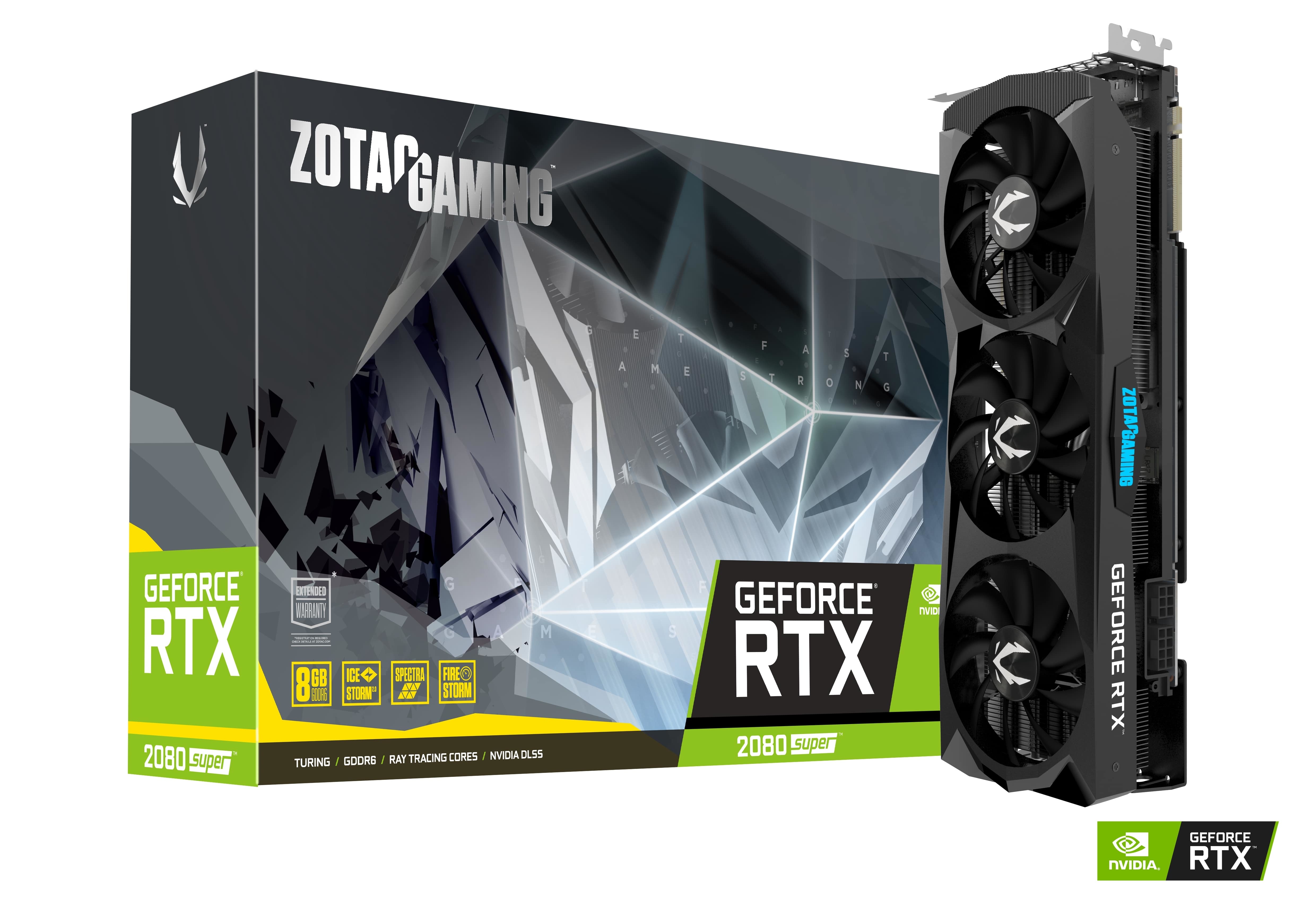 ZOTAC GAMING GeForce RTX 2080 SUPER Triple Fan | ZOTAC