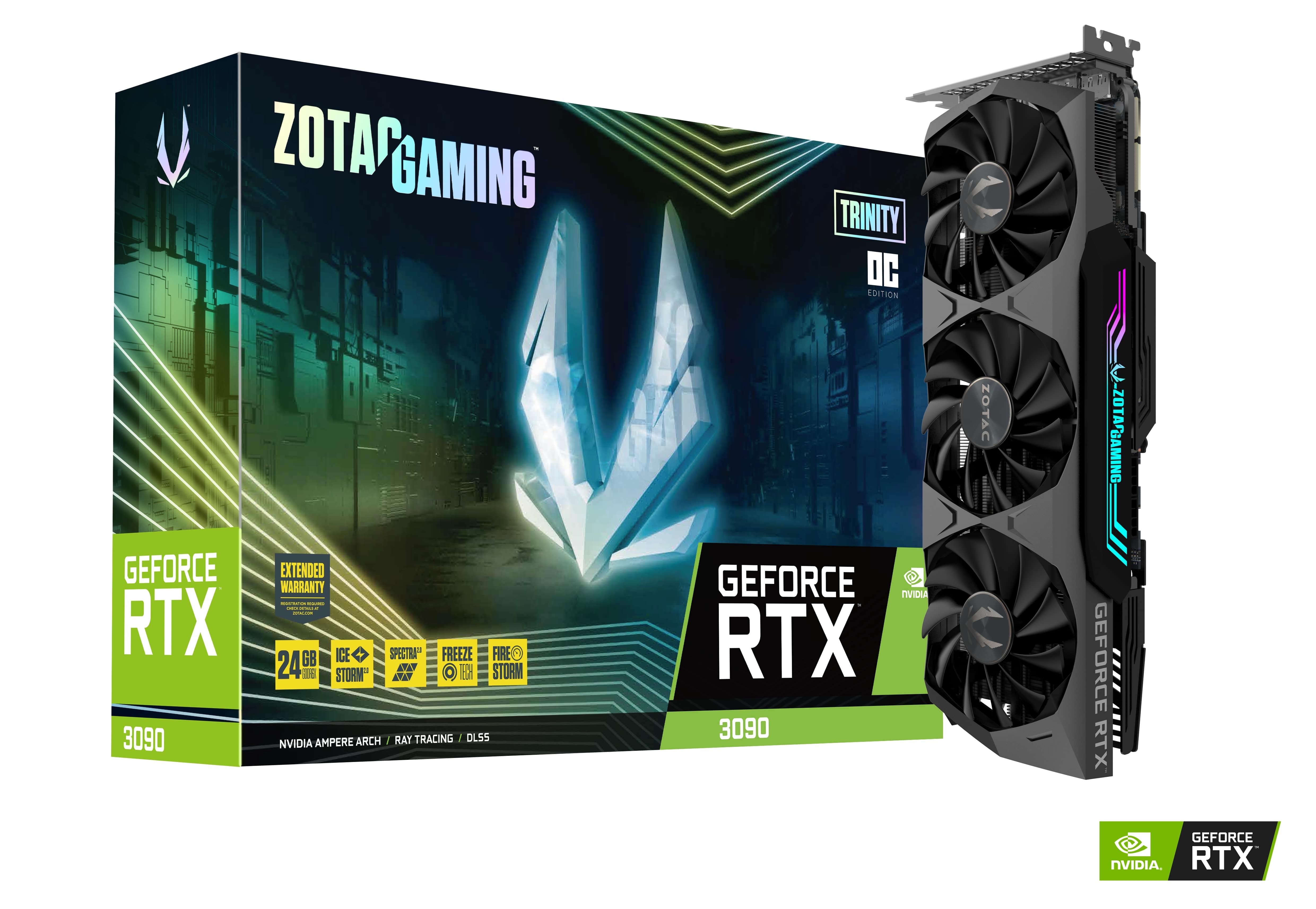 ZOTAC GAMING GeForce RTX 3090 Trinity OC | ZOTAC