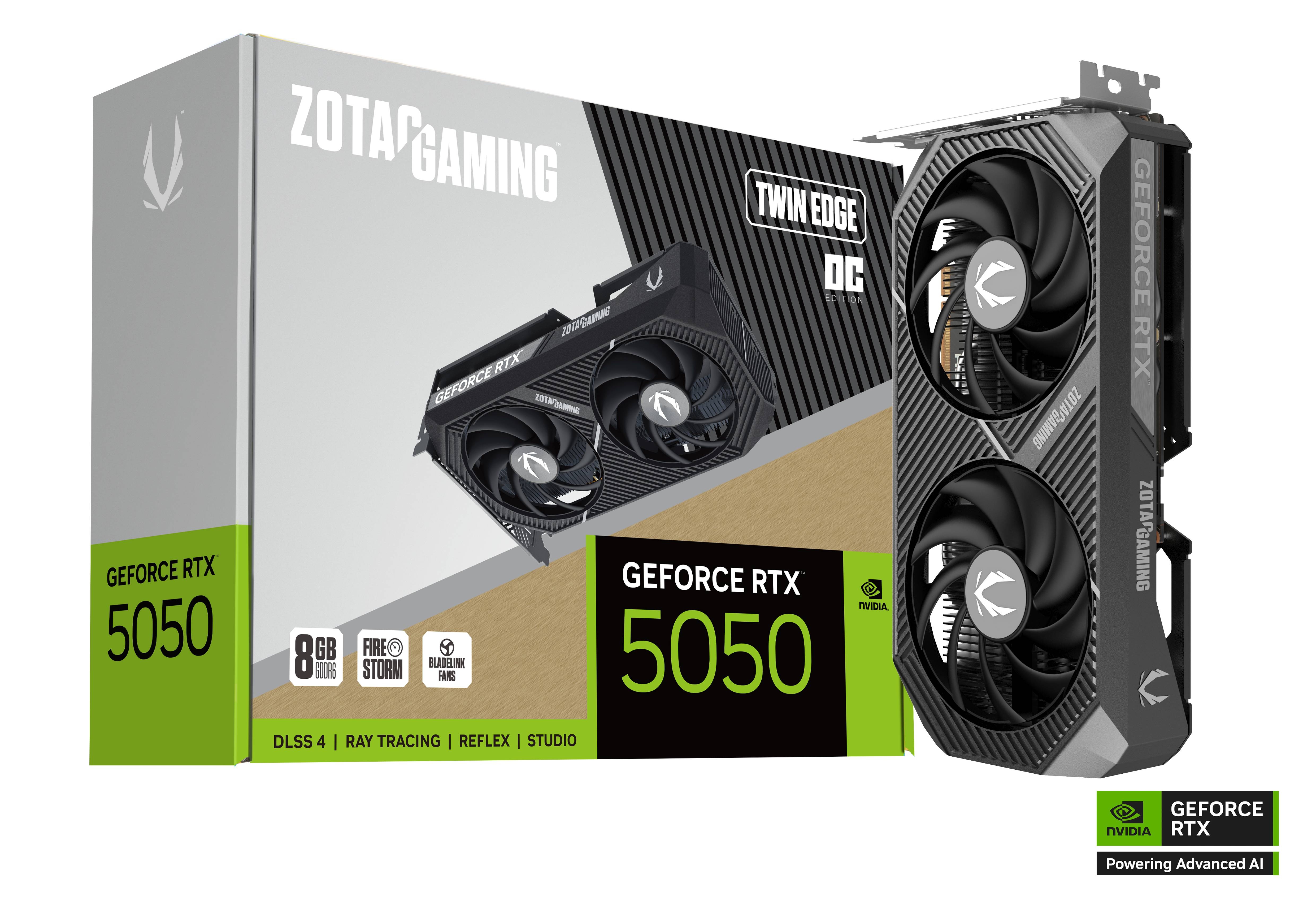 ZOTAC GAMING GeForce RTX 5050 Twin Edge OC | ZOTAC