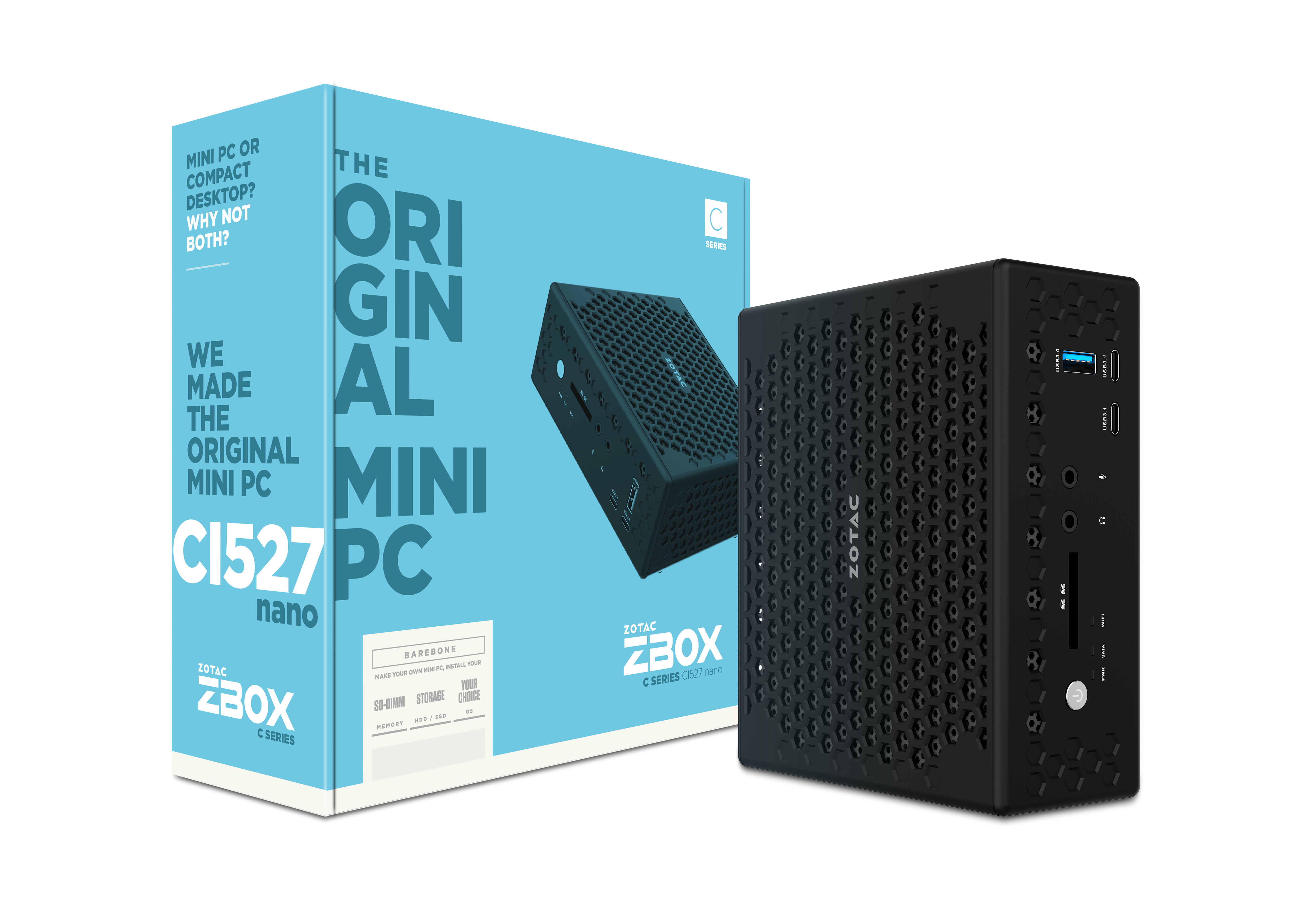 ZBOX CI527 Nano (Barebone) | ZOTAC