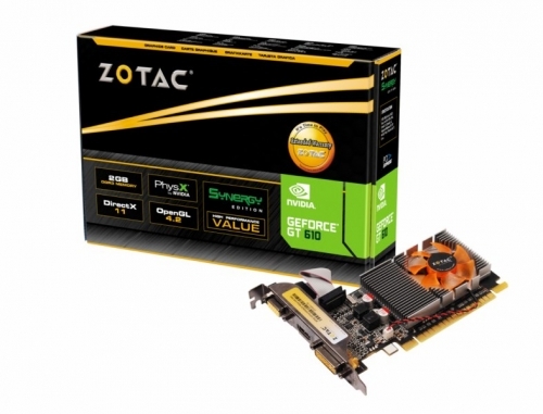 GeForce ® GT 610 Synergy 2GB | ZOTAC