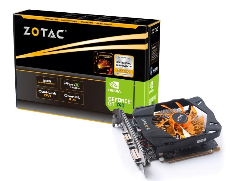GeForce® GT 740 2GB | ZOTAC