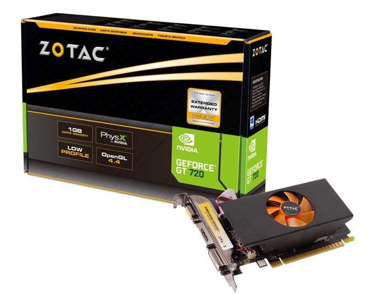 GeForce® GT 720 1GB DDR5 | ZOTAC
