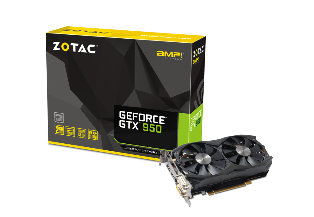 GeForce® GTX 950 AMP! Edition | ZOTAC