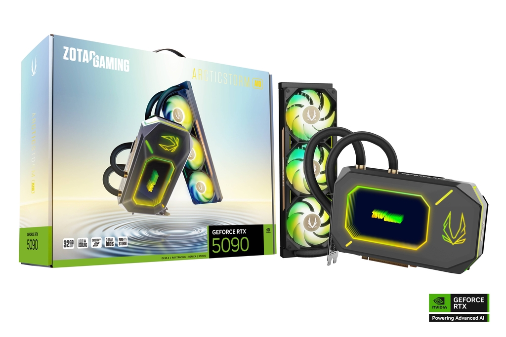 ZOTAC GAMING GeForce RTX 5090 ARCTICSTORM AIO | ZOTAC