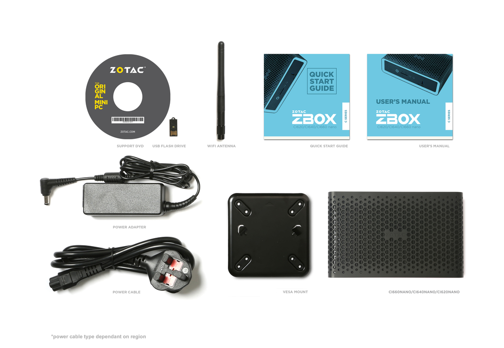 ZBOX CI620 nano (Barebone) | ZOTAC