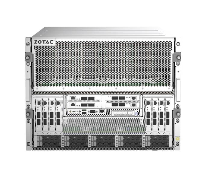 ZOTAC 8U Dual Intel CPU Rack Mount GPU Server (barebone) - ZRS-3290H1 ...
