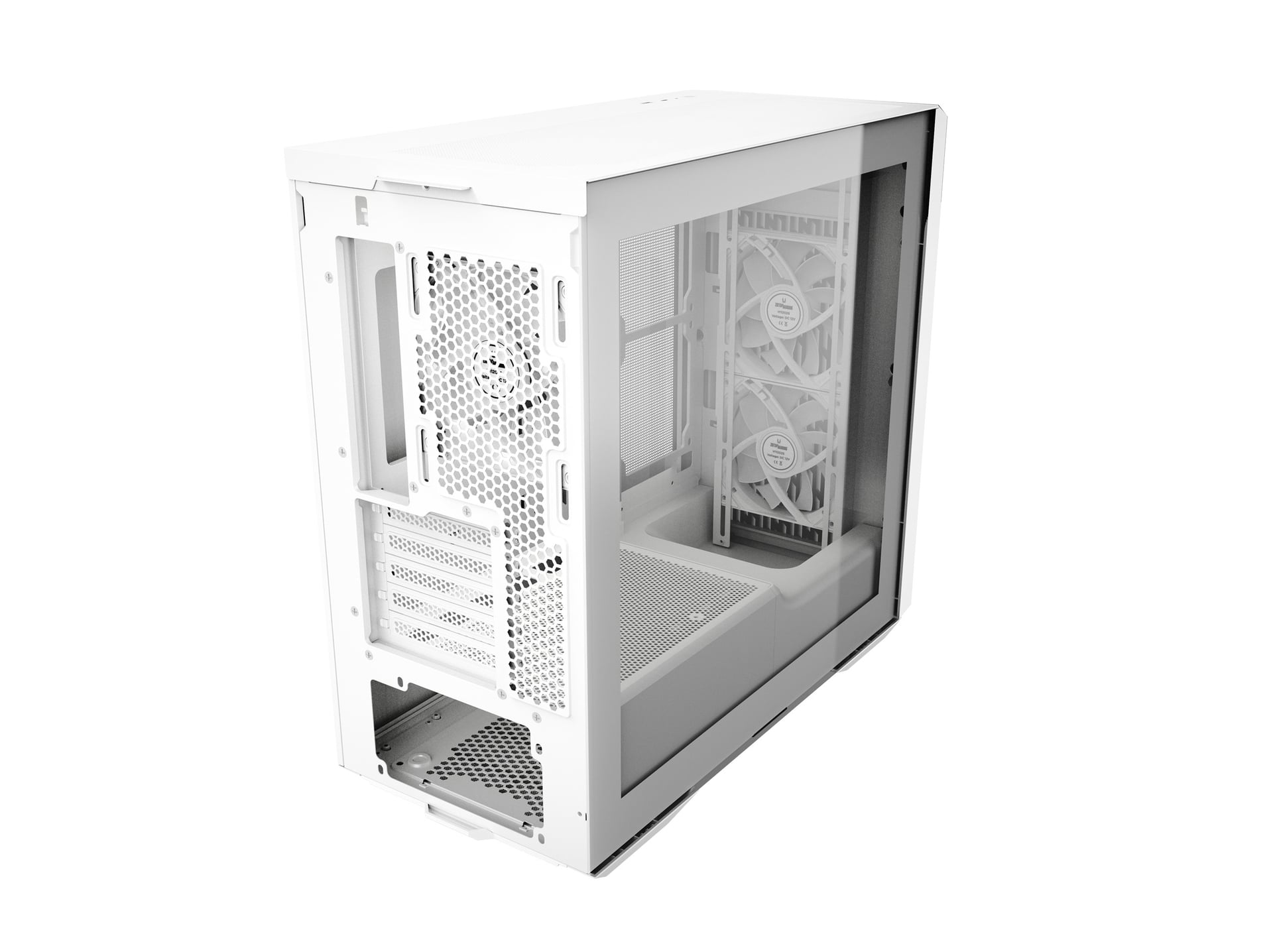 ZOTAC GAMING ALLOY mATX Computer Case (White) | ZOTAC
